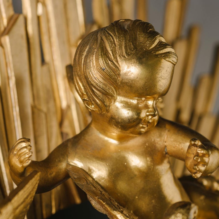 Cartel Clock and Barometer Set after a Model by Jacques Caffieri For ...