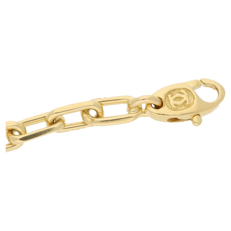 Cartier 18 Karat Gold Chain Link Bracelet at 1stDibs