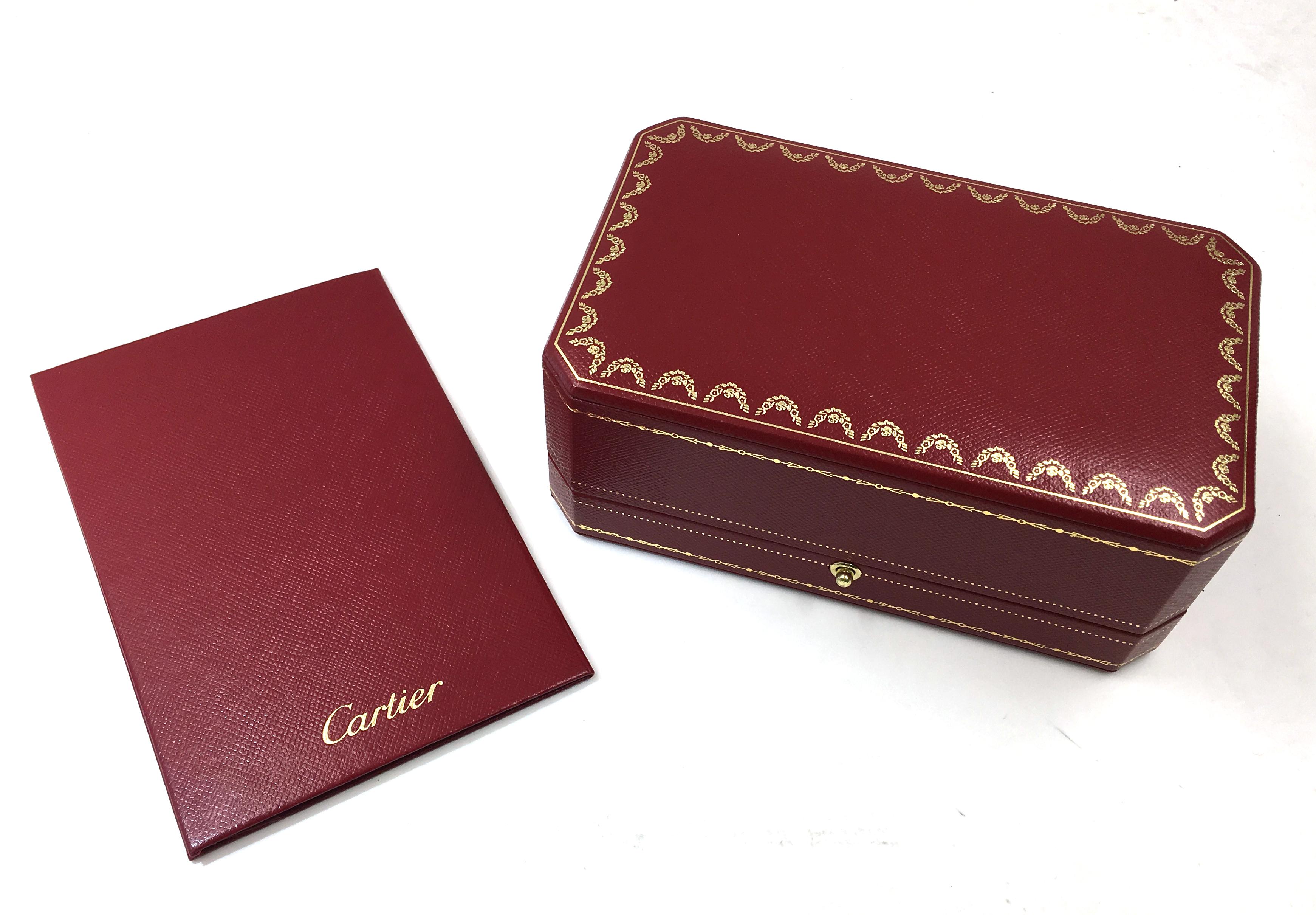 Cartier 18 Karat White Gold Paris Nouvelle Vague Diamond Earrings For ...