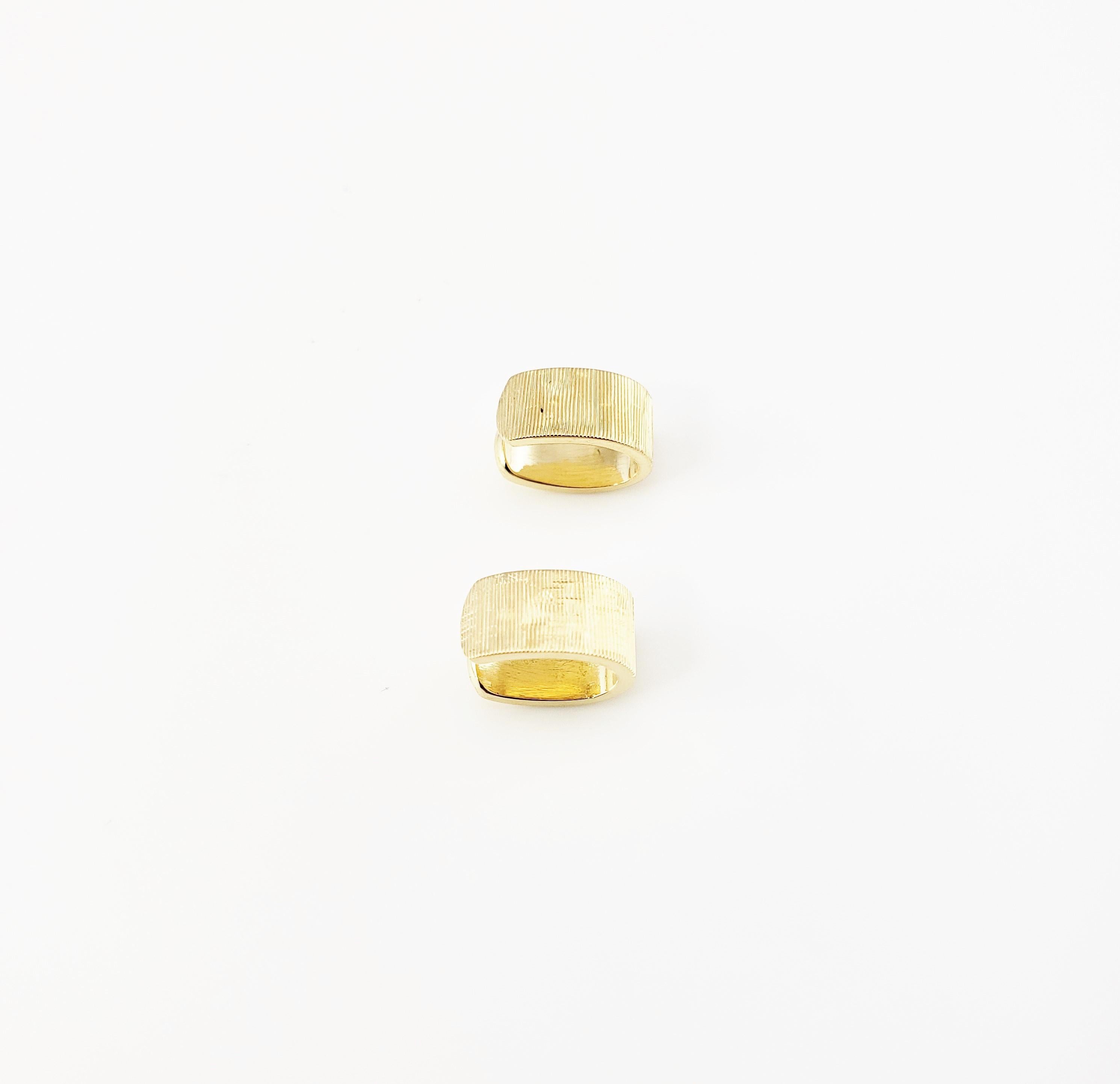 Cartier 18 Karat Yellow Gold Ear Cuffs at 1stDibs