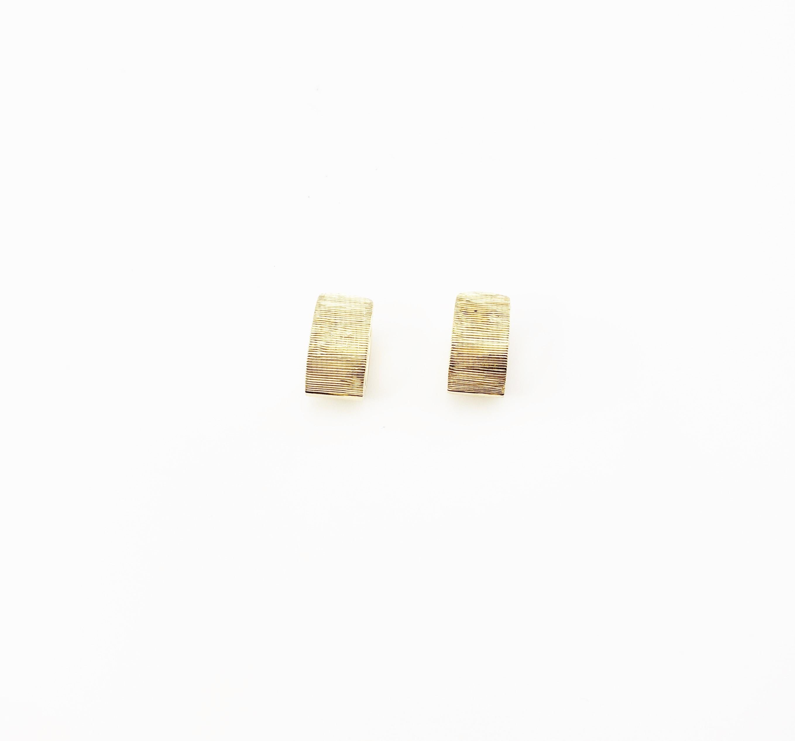 Cartier 18 Karat Yellow Gold Ear Cuffs at 1stDibs