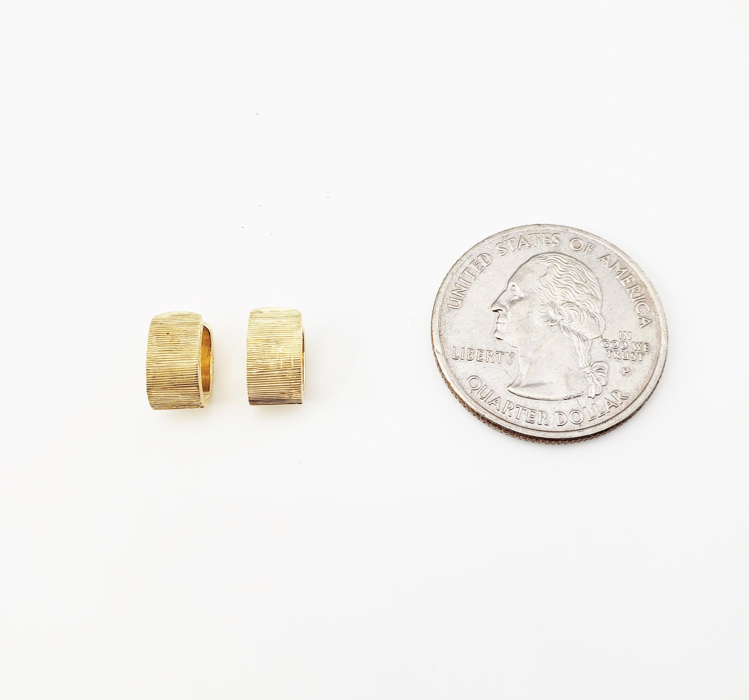 Cartier 18 Karat Yellow Gold Ear Cuffs at 1stDibs