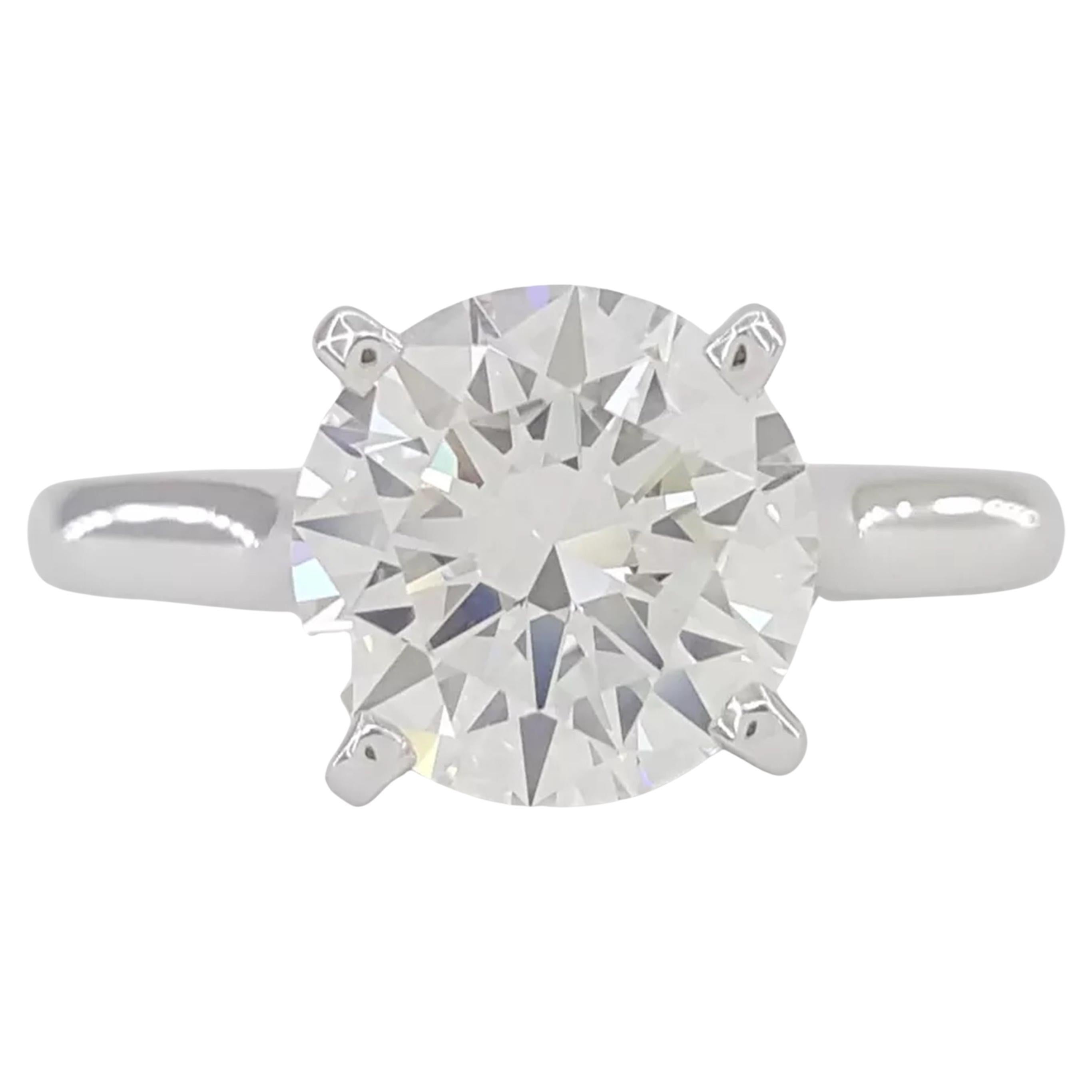 Cartier Brilliant Cut 1.67ct Solitaire And Diamond Band Platinum 1895 ...