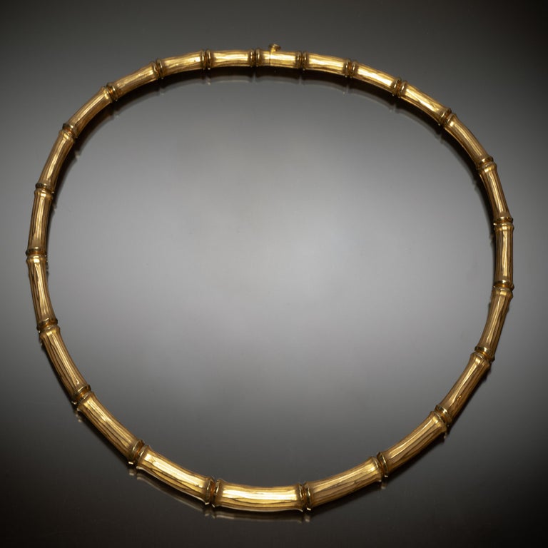 Cartier 18k Gold “Bamboo” Suite at 1stDibs | cartier bamboo