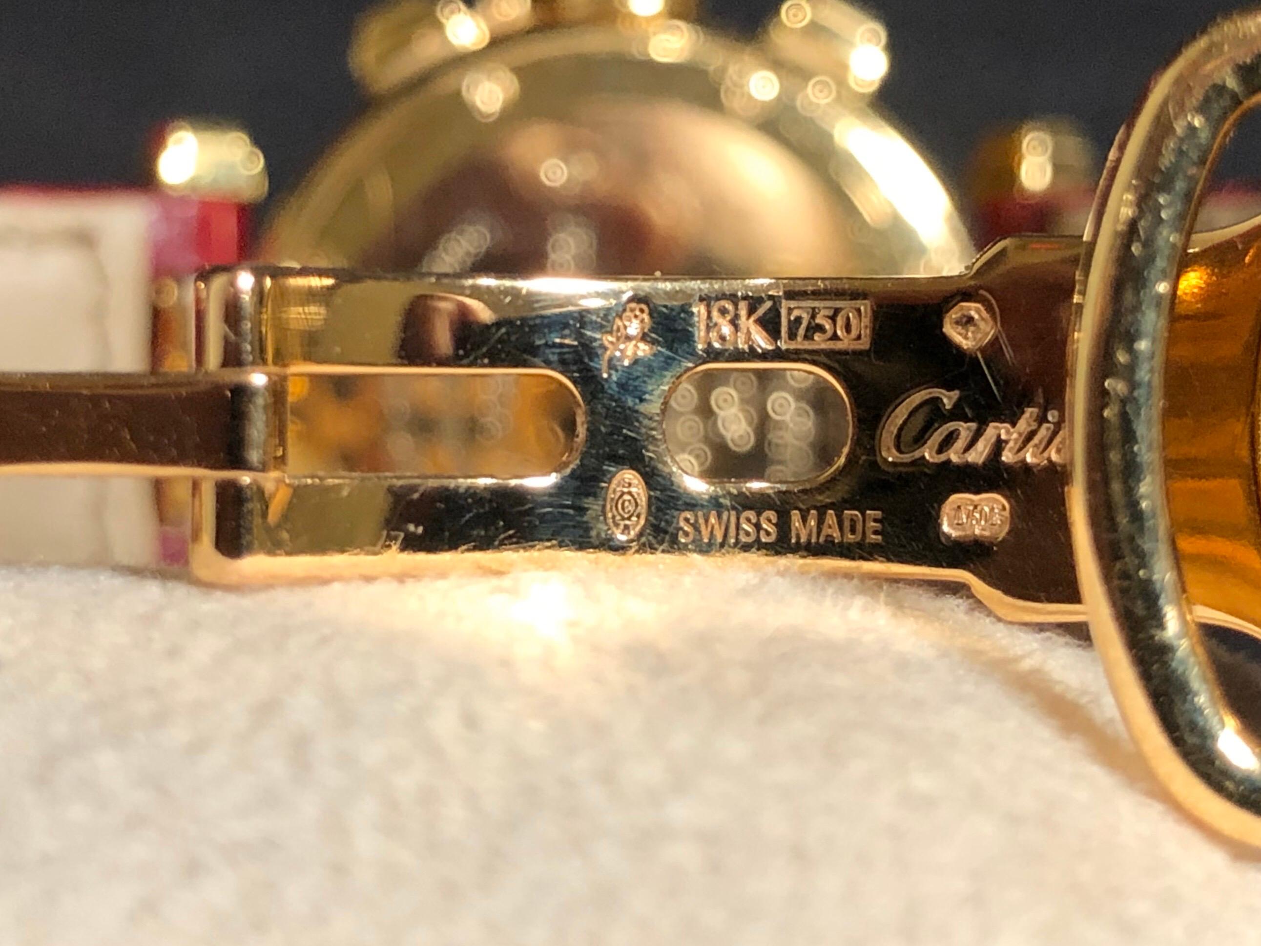 Cartier 18-Karat Yellow Gold Pasha Chronograph at 1stDibs