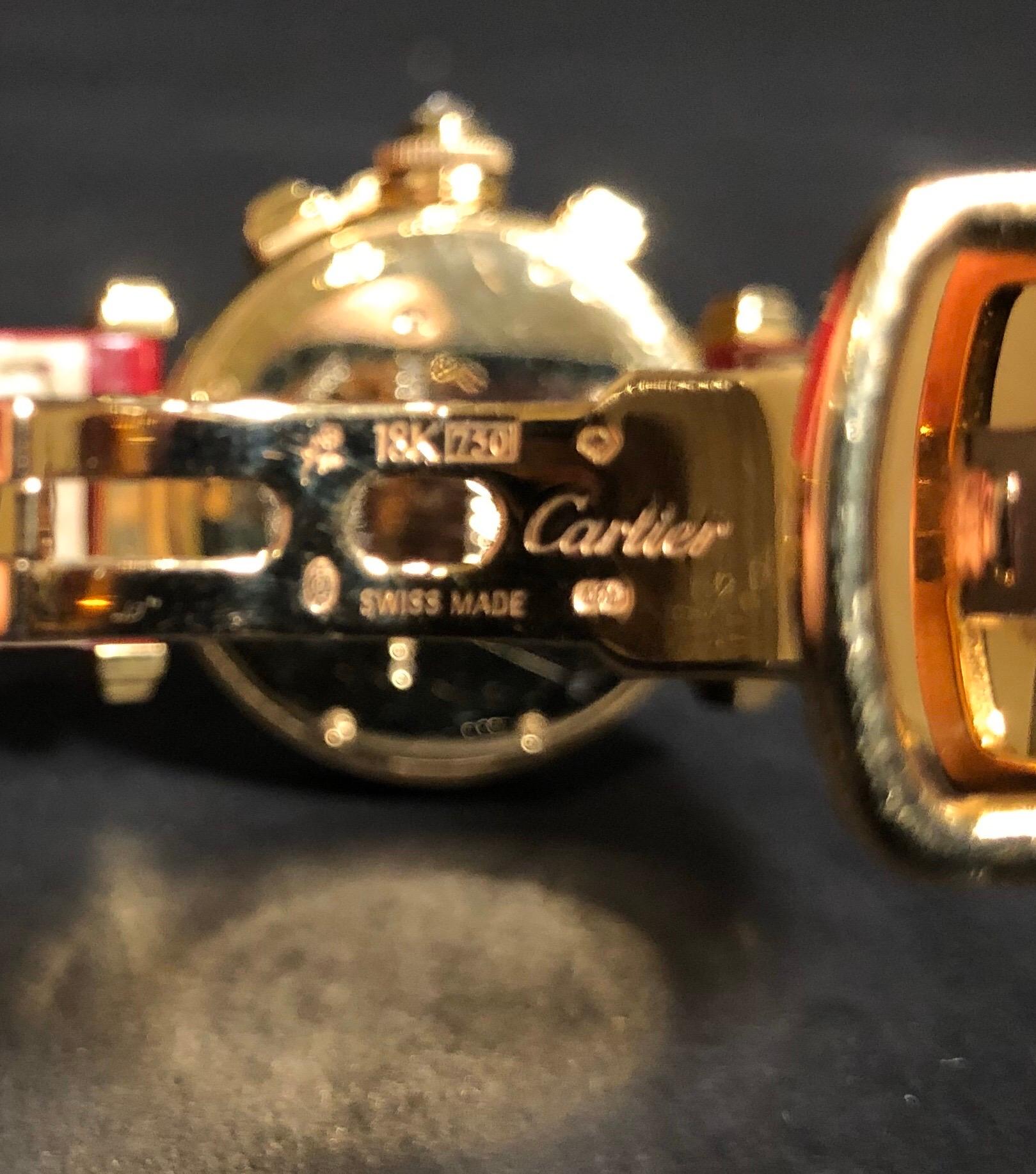 Cartier 18-Karat Yellow Gold Pasha Chronograph at 1stDibs