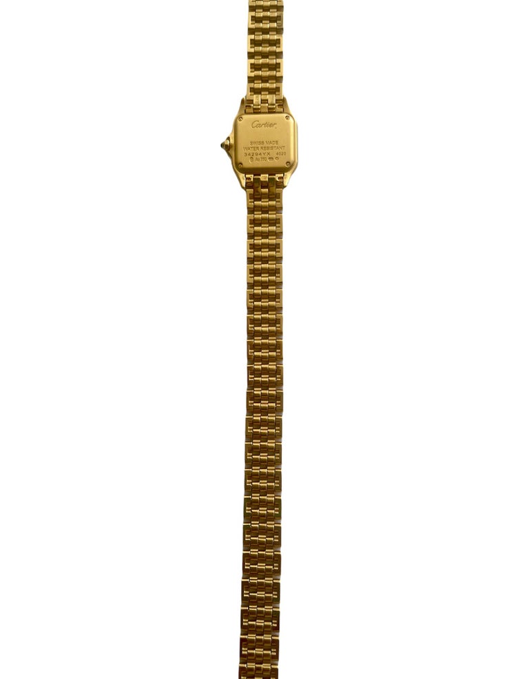Cartier 18k Yellow Golod Panthere de Cartier 22mm Small Double Tour ...