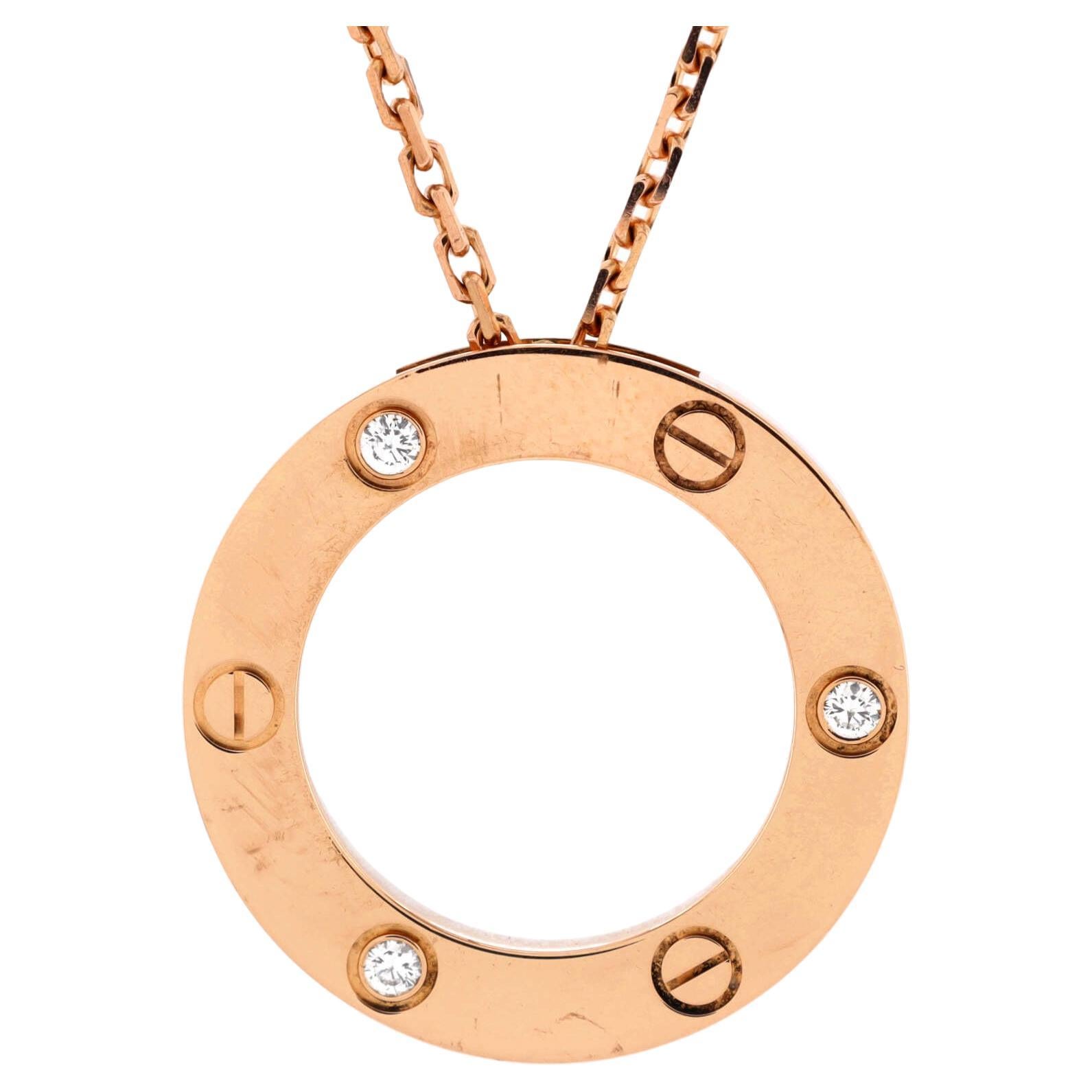 Cartier Love Chain Necklace - 60 For Sale on 1stDibs