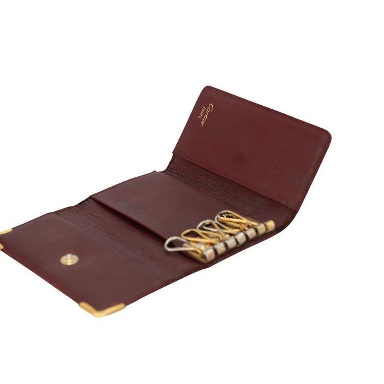 Cartier 6 Key Holder Monogram Leather Wallet CR-1217P-0003 For Sale at ...