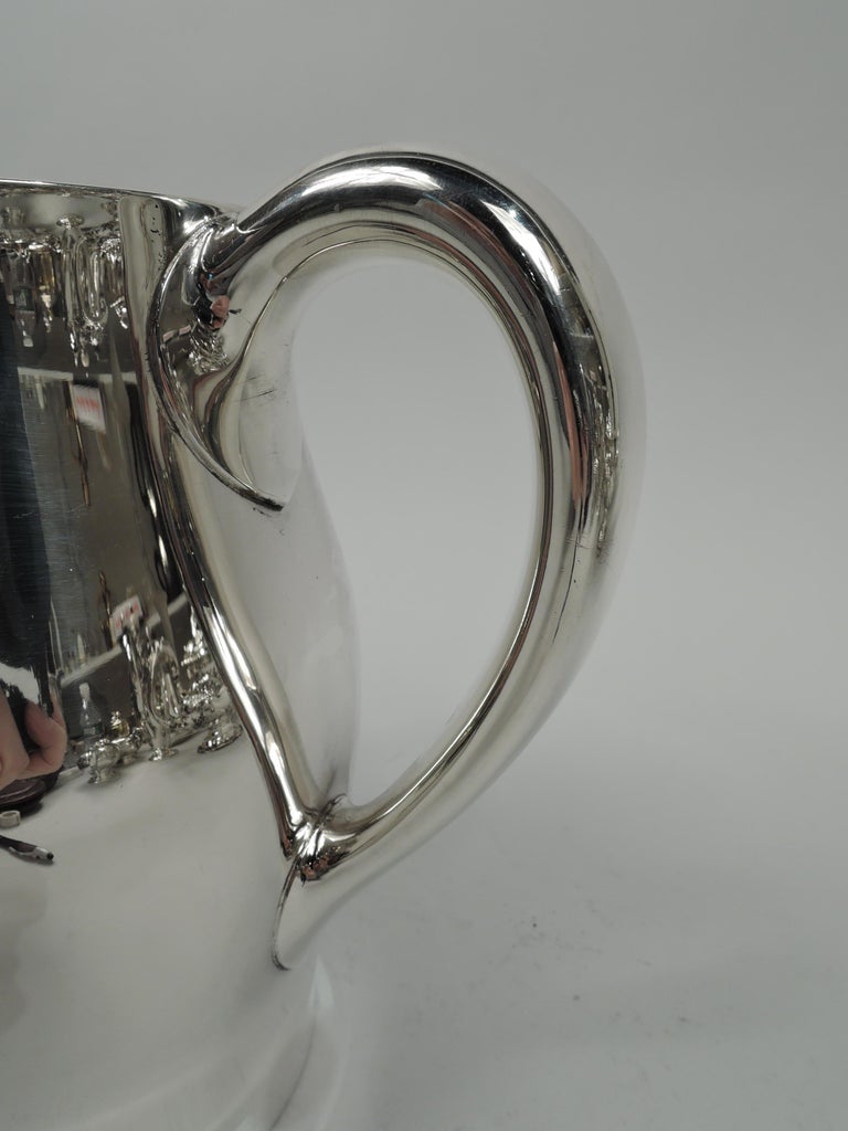 Cartier American Federal Sterling Silver Water Pitcher For Sale at 1stDibs