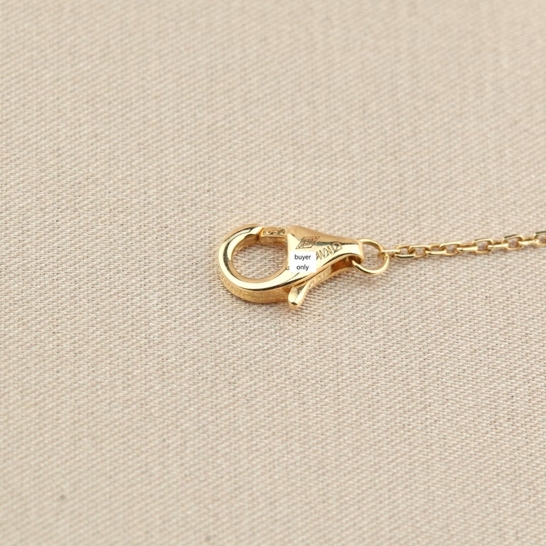 Cartier Amulette de Cartier 18K Yellow Gold Lapis Lazuli Necklace at ...