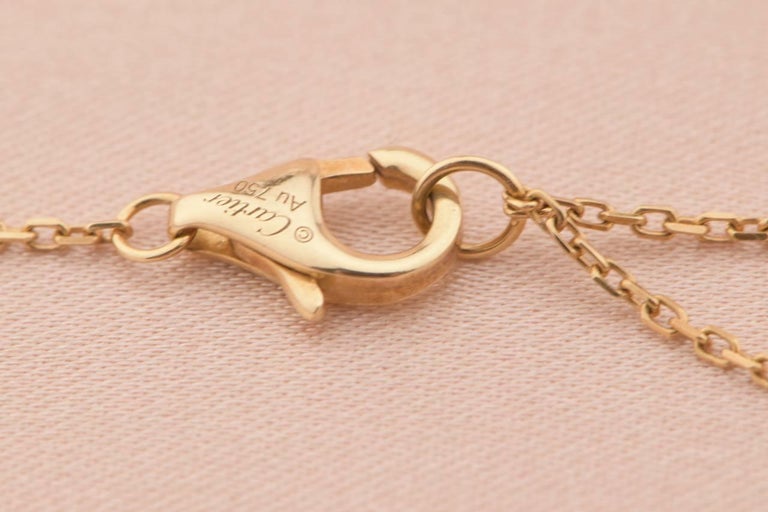 Cartier Amulette de Cartier 18K Yellow Gold Lapis Lazuli Necklace at ...