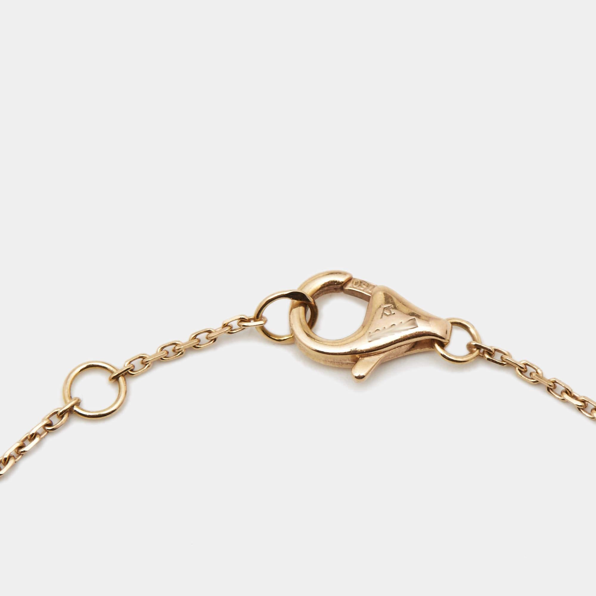 Cartier Amulette De Cartier Malachite Diamond 18k Yellow Gold XS Model ...