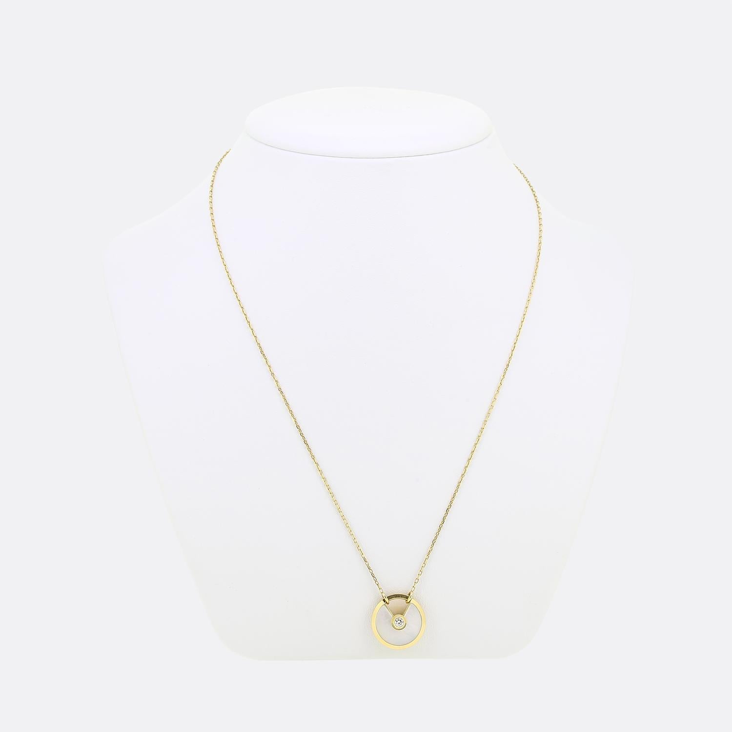 Cartier Amulette De Cartier Mother of Pearl Necklace at 1stDibs ...