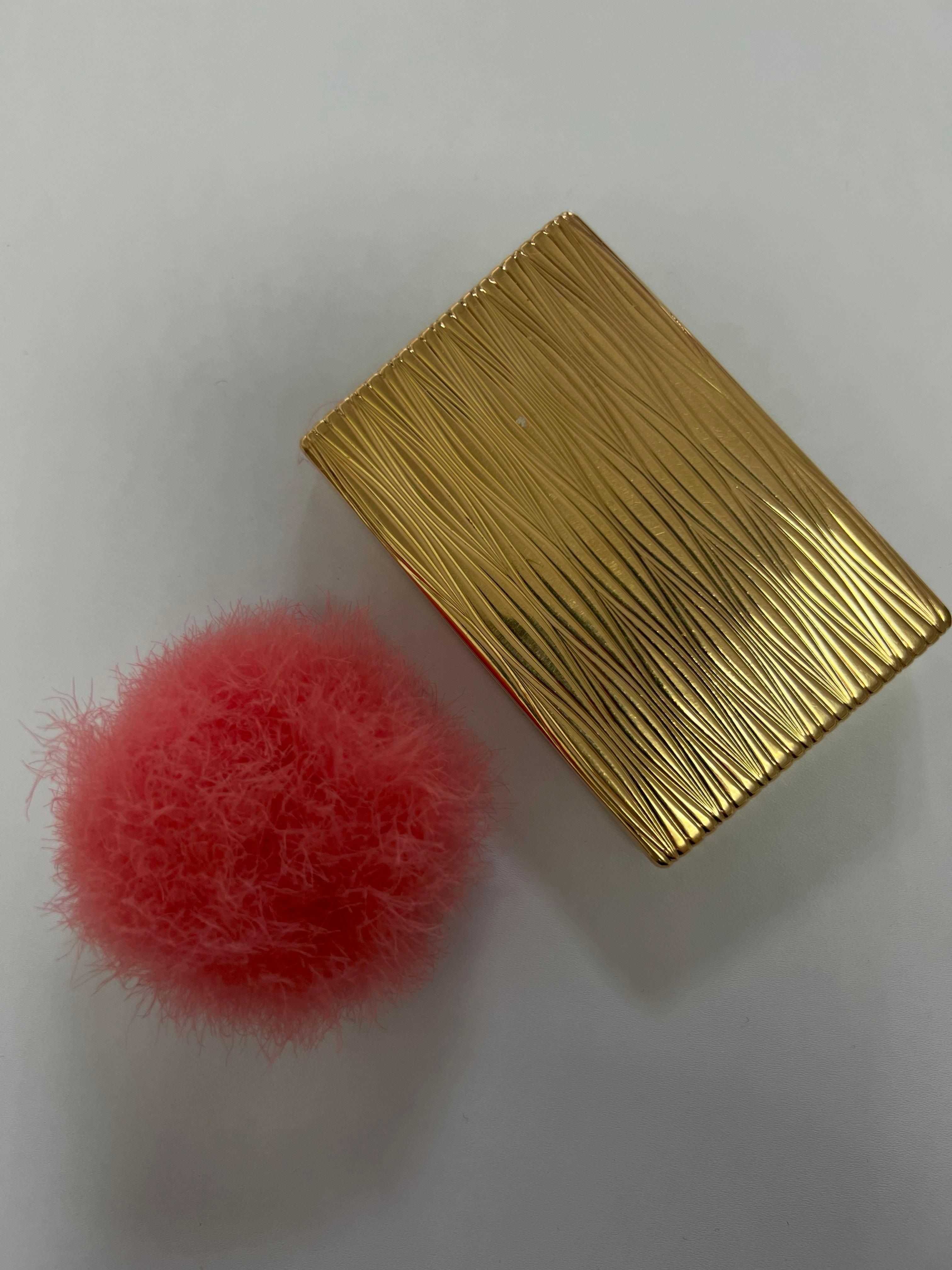 Cartier Antique Solid 14K Gold Powder Box, 197 Grams, Early 20th ...