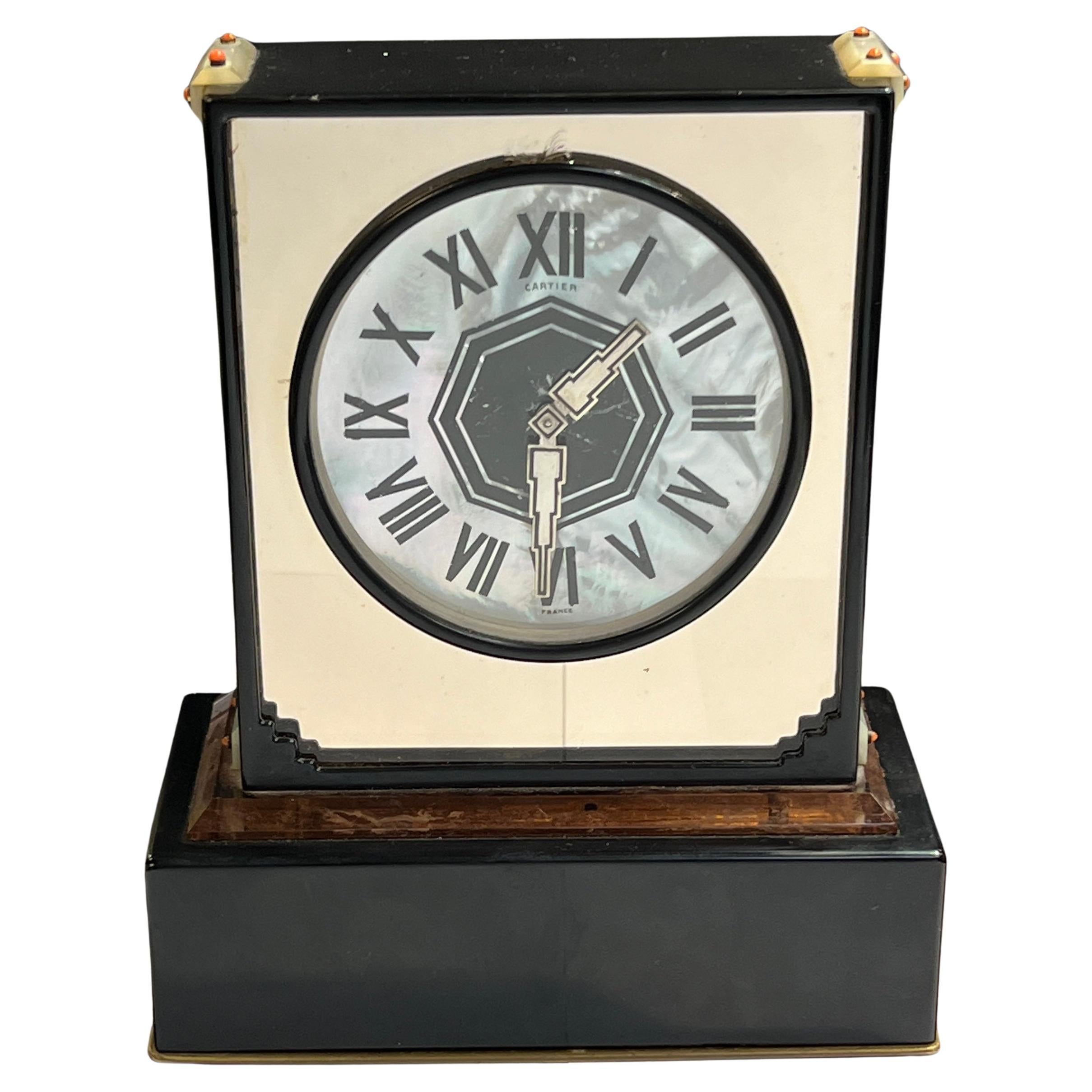 Cartier Mystery Clock For Sale at 1stDibs