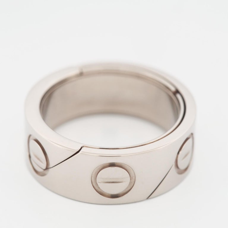 Cartier Astro Love Ring White Gold 49 US 4.75 1999 Limited Edition For ...