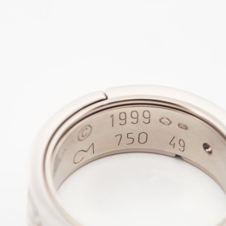 Cartier Astro Love Ring White Gold 49 US 4.75 1999 Limited Edition For ...