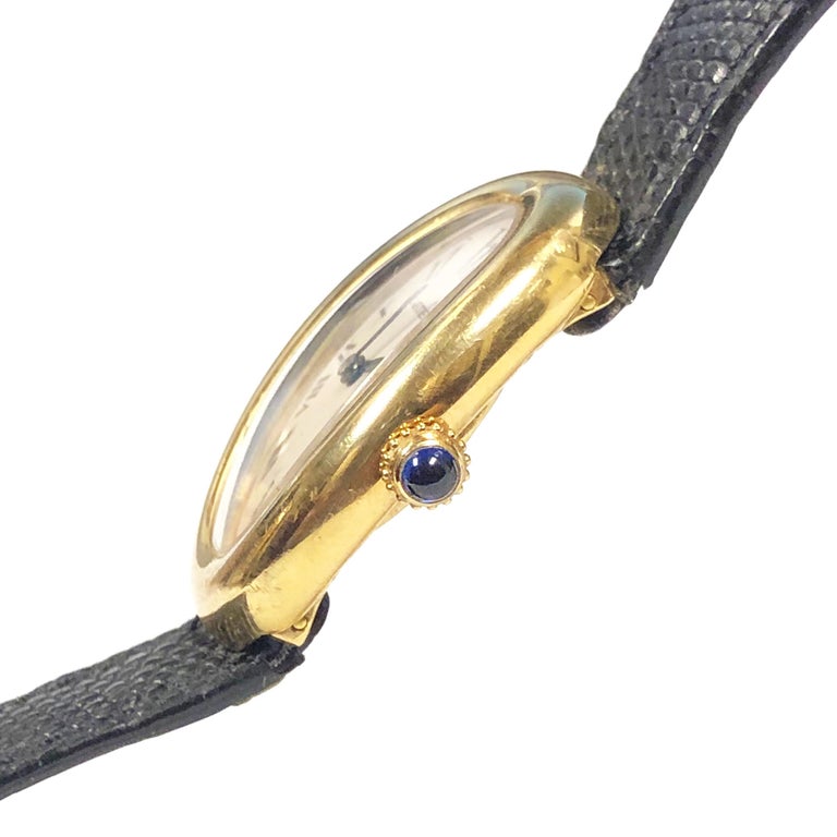 Cartier Baignoire Gold Wrist Watch Owned and Worn by Jerry Lewis at ...