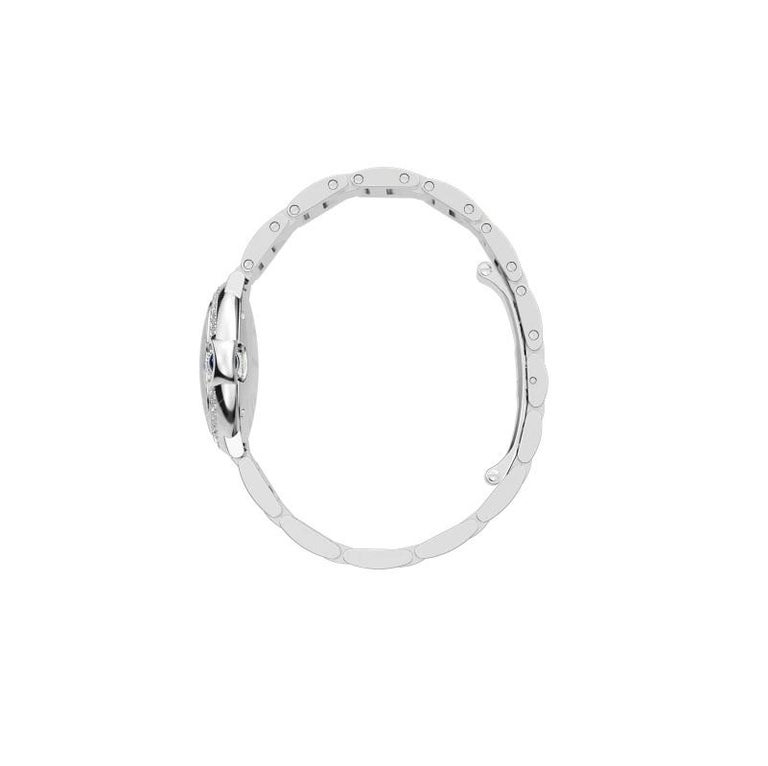 Cartier Ballon Bleu Quartz Movement Steel and Diamond Ladies Watch ...