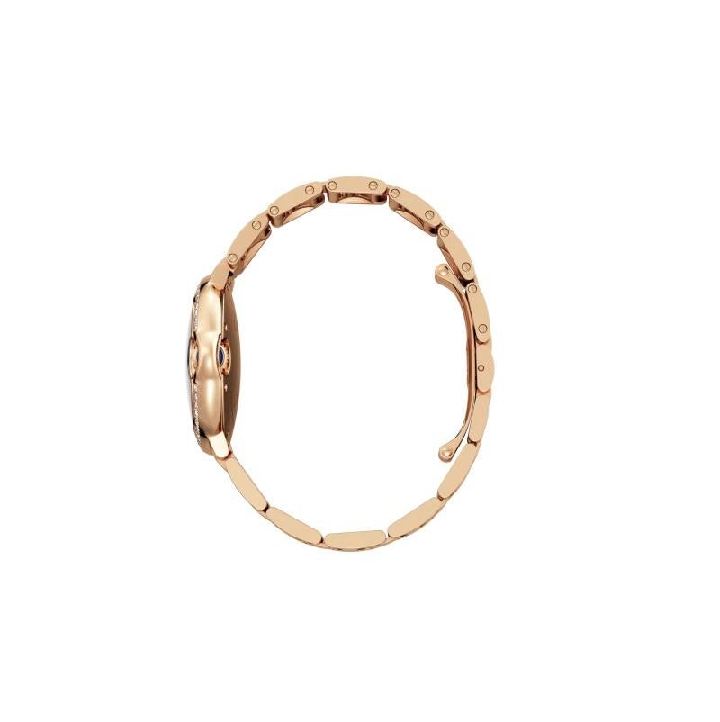 Cartier Ballon Bleu Automatic Rose Gold and Diamond Ladies Watch ...