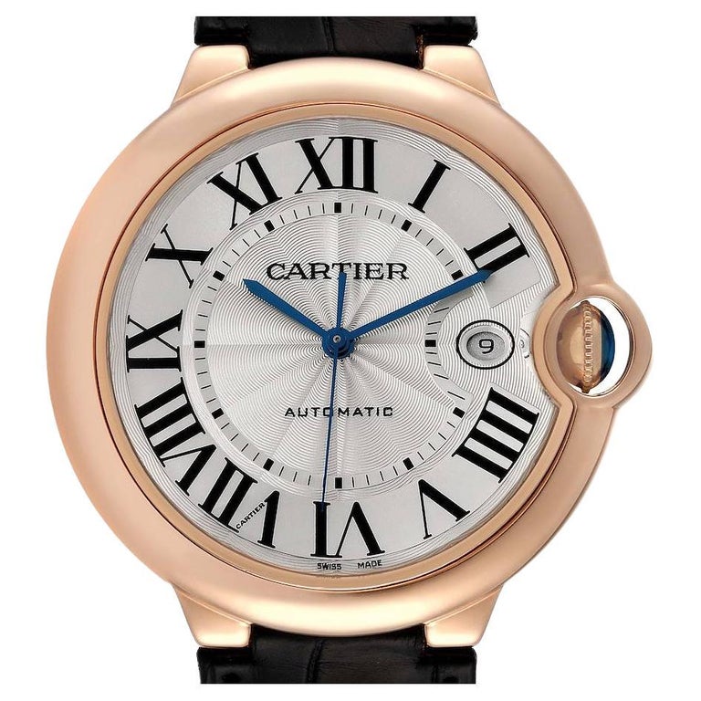 Cartier Ballon Bleu Automatic Rose Gold Mens Watch W6900651 For Sale at ...