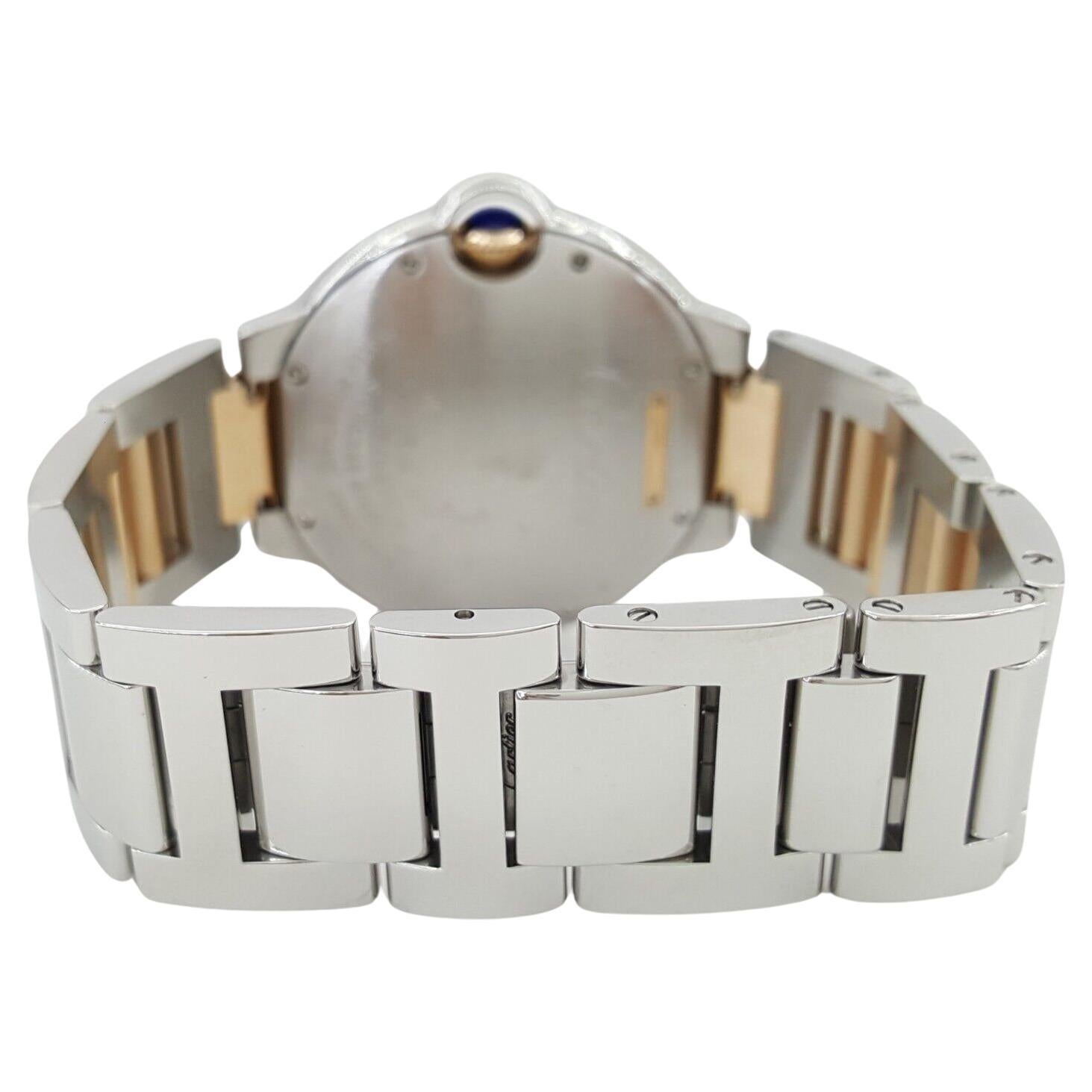 Cartier Ballon Bleu De Cartier Size Medium 36 mm Stainless and 18k Rose ...