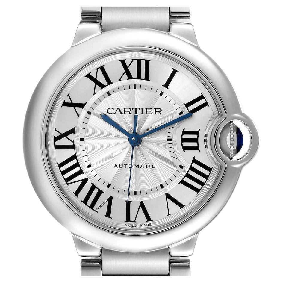 Cartier Ballon Bleu 29 Silver Dial Steel Ladies Watch W69010Z4 For Sale ...