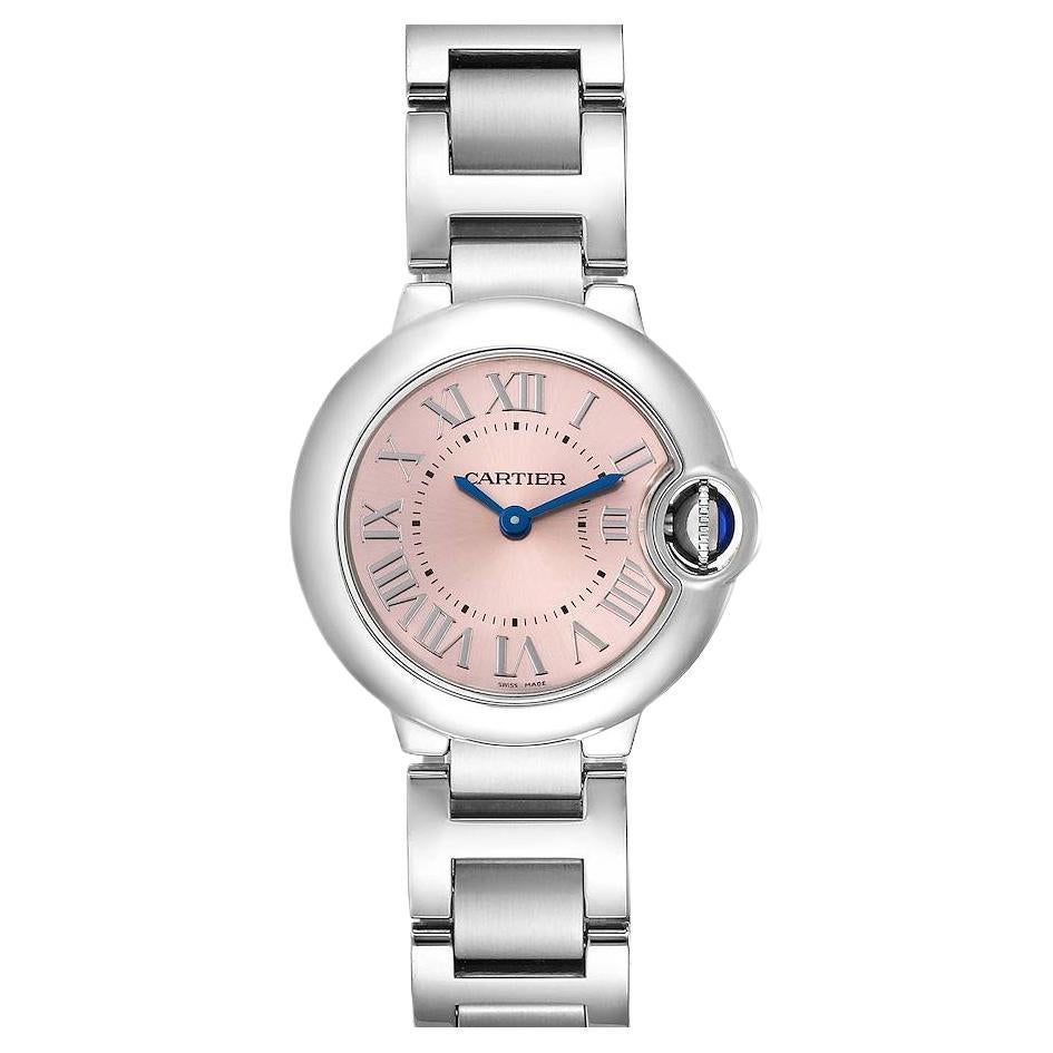 Cartier Ballon Bleu Automatic Pink Gold Ladies Watch W6920096 For Sale ...