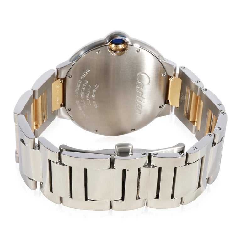 Cartier Ballon Bleu W69009Z3 Men's Watch in Stainless Steel/Yellow Gold ...