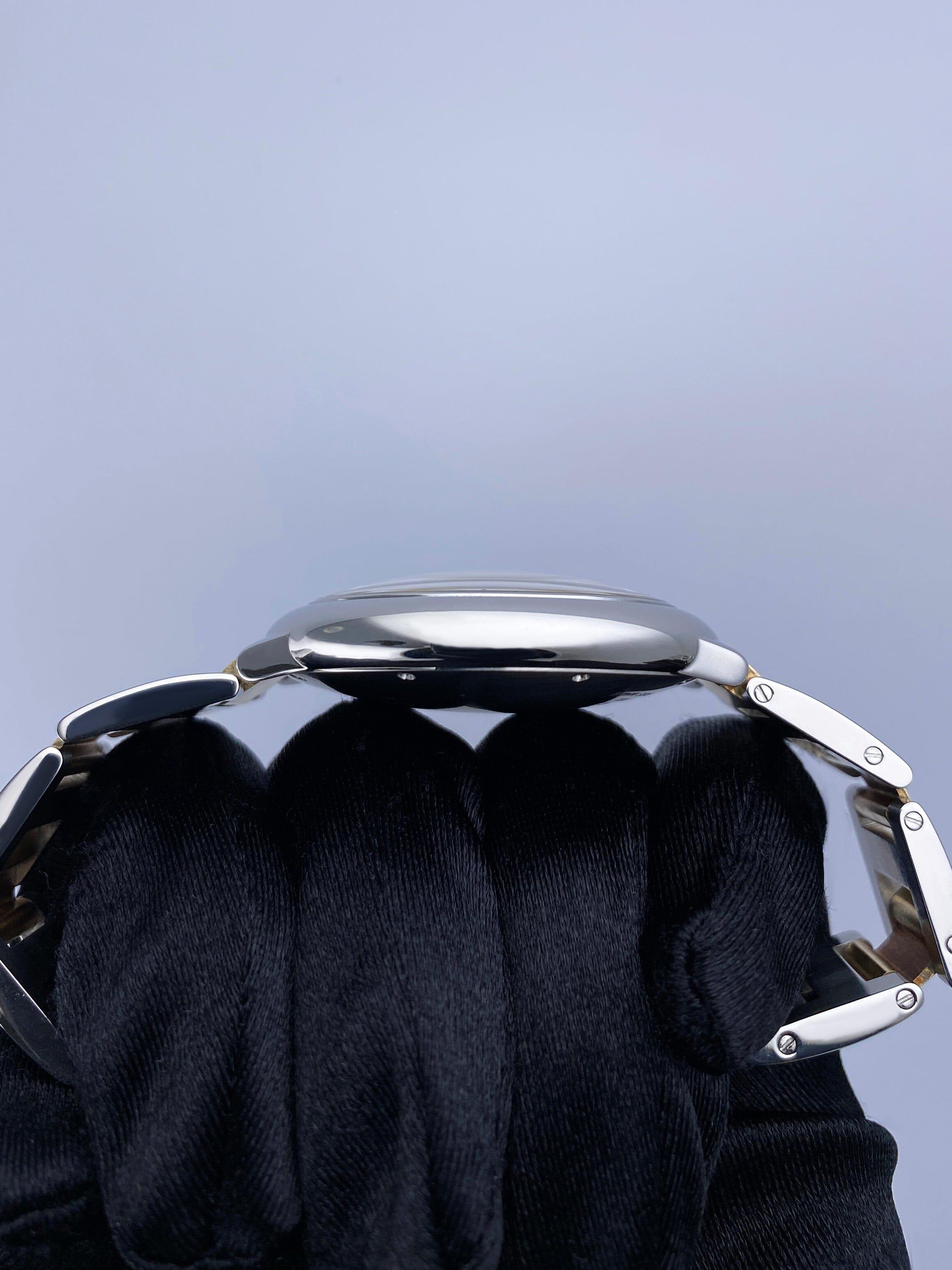 Cartier Ballon Bleu W69009Z3 Silver Dial Two-Tone Watch For Sale at 1stDibs