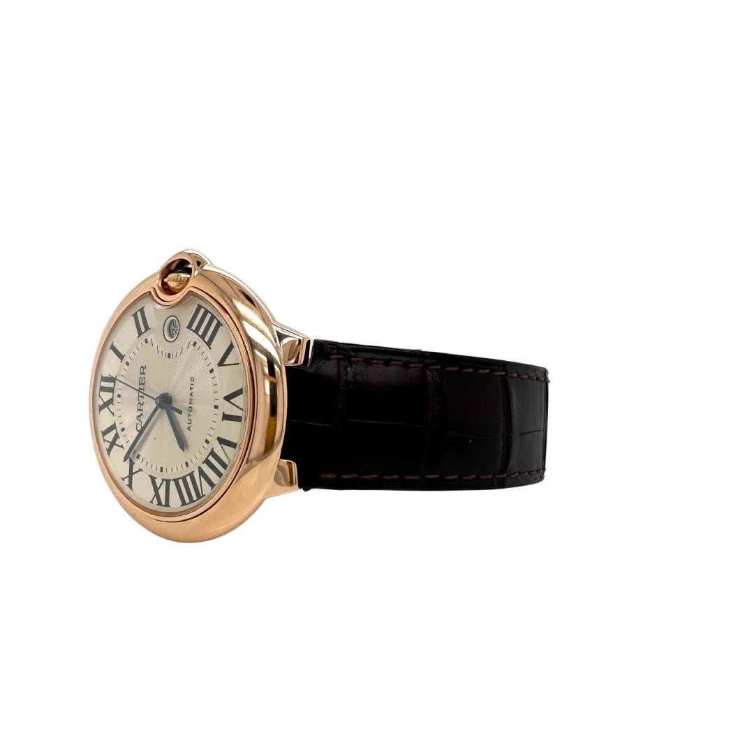 Cartier Ballon Bleu WGBB0030 Rose Gold Watch For Sale at 1stDibs ...