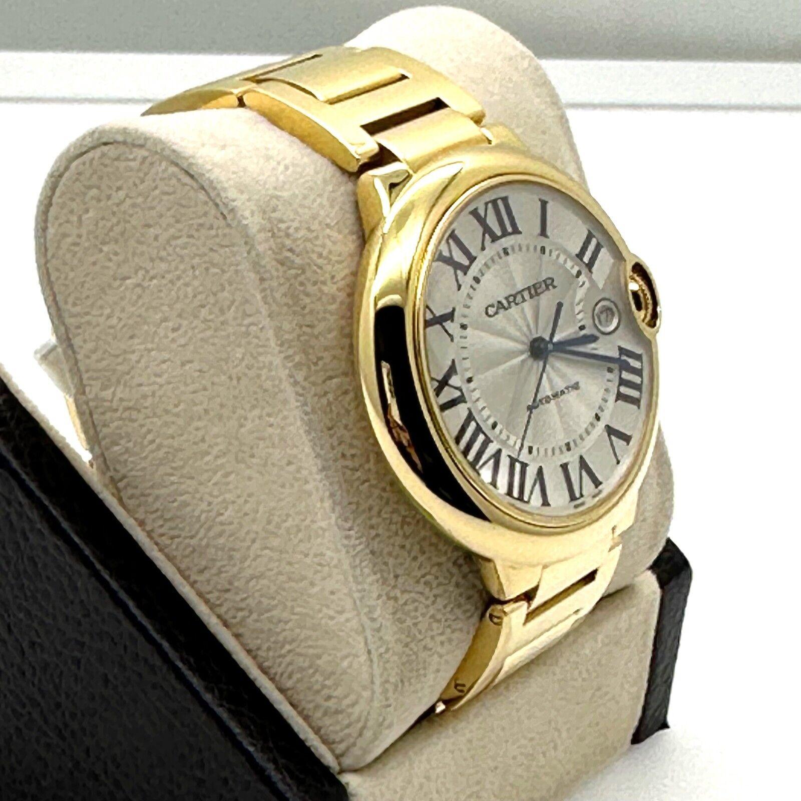 Cartier Ballon Bleu WGBB0046 Ref 2998 18K Yellow Gold Box Paper 2019 ...