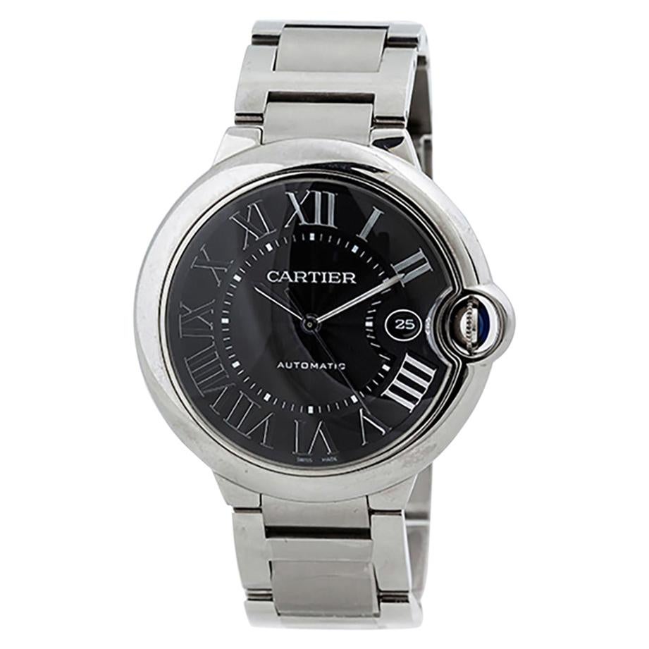 Cartier White Gold and Diamonds Ballon Bleu Wristwatch at 1stDibs