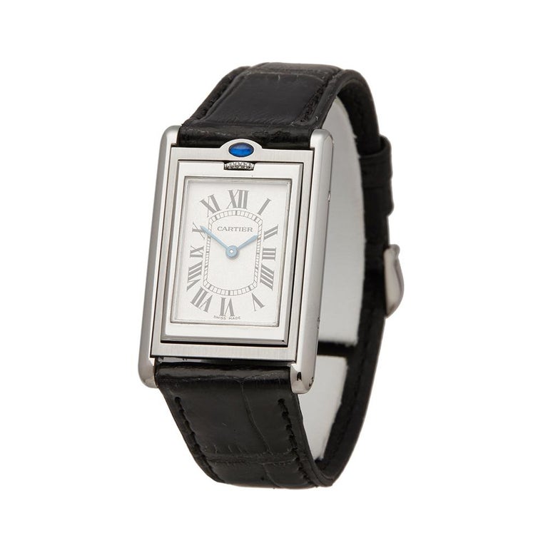 Cartier Basculante Stainless Steel 2405 at 1stDibs | cartier basculante ...