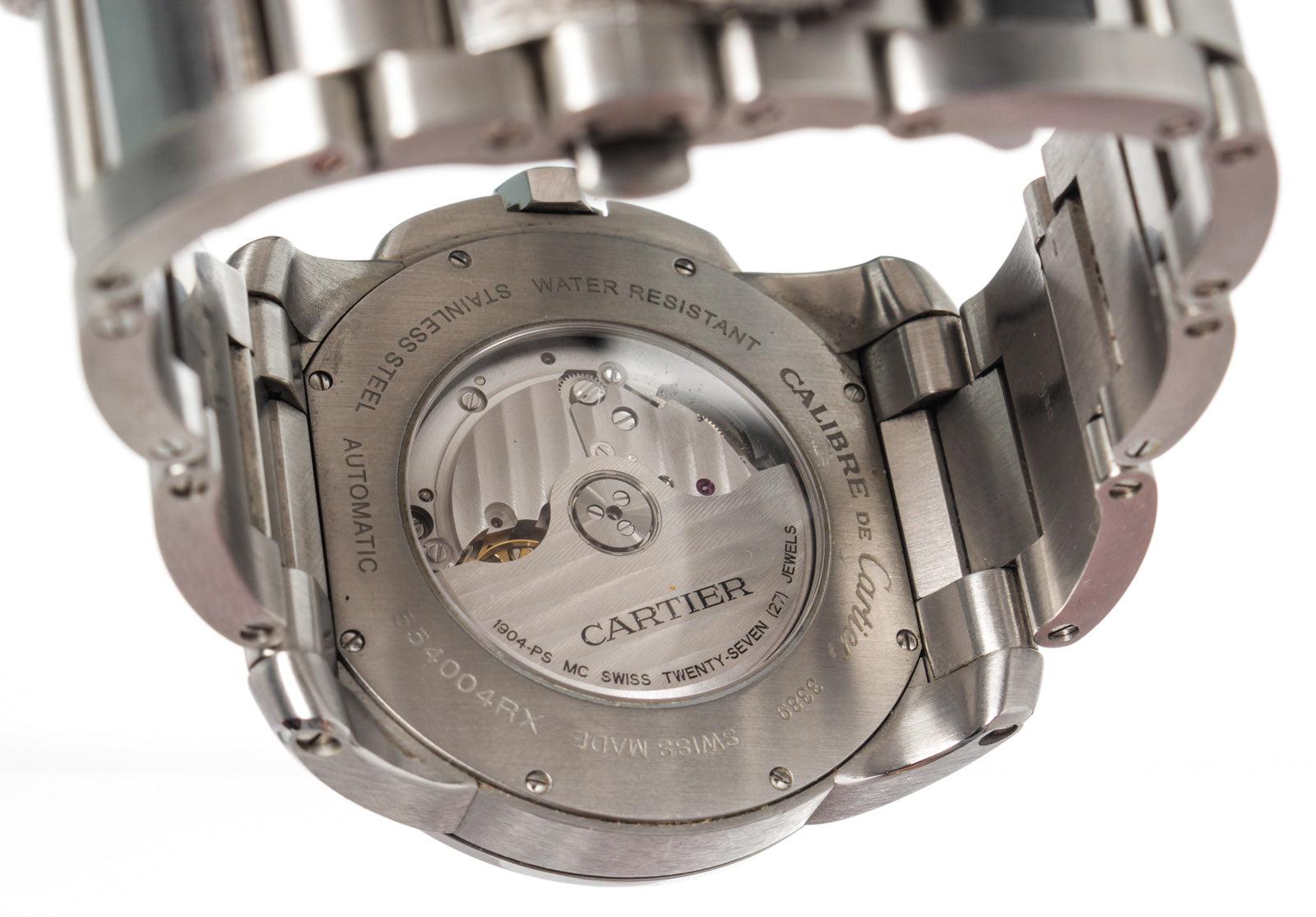 Cartier Black Face Calibre De Cartier Watch at 1stDibs | black face ...