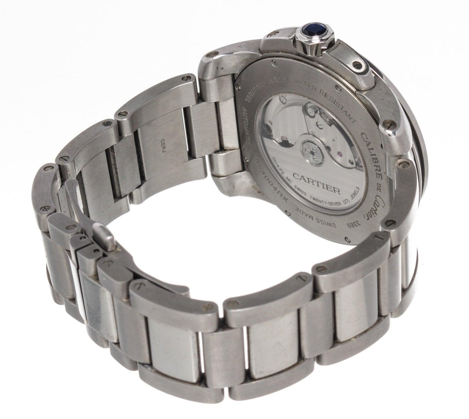 Cartier Black Face Calibre De Cartier Watch at 1stDibs | black face ...