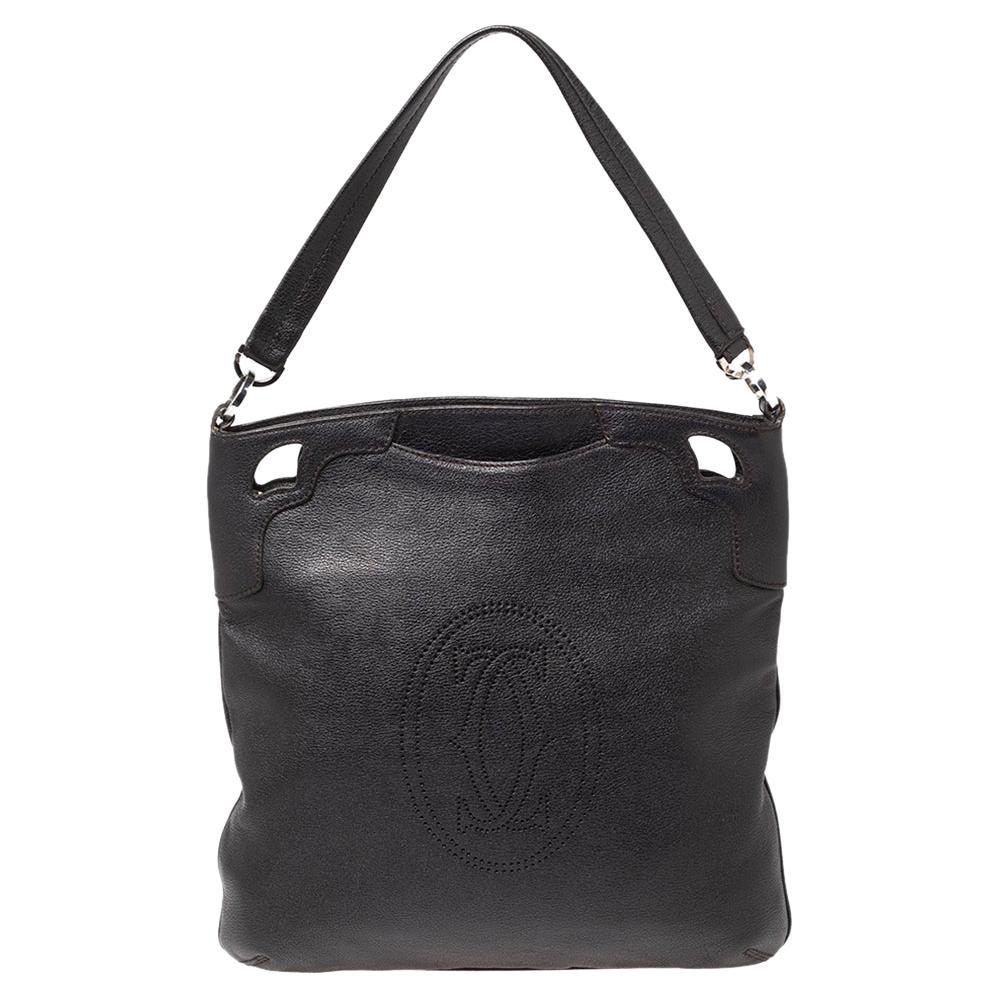 Cartier White x Ivory x Red Canvas Marcello de Cartier Tote at 1stDibs