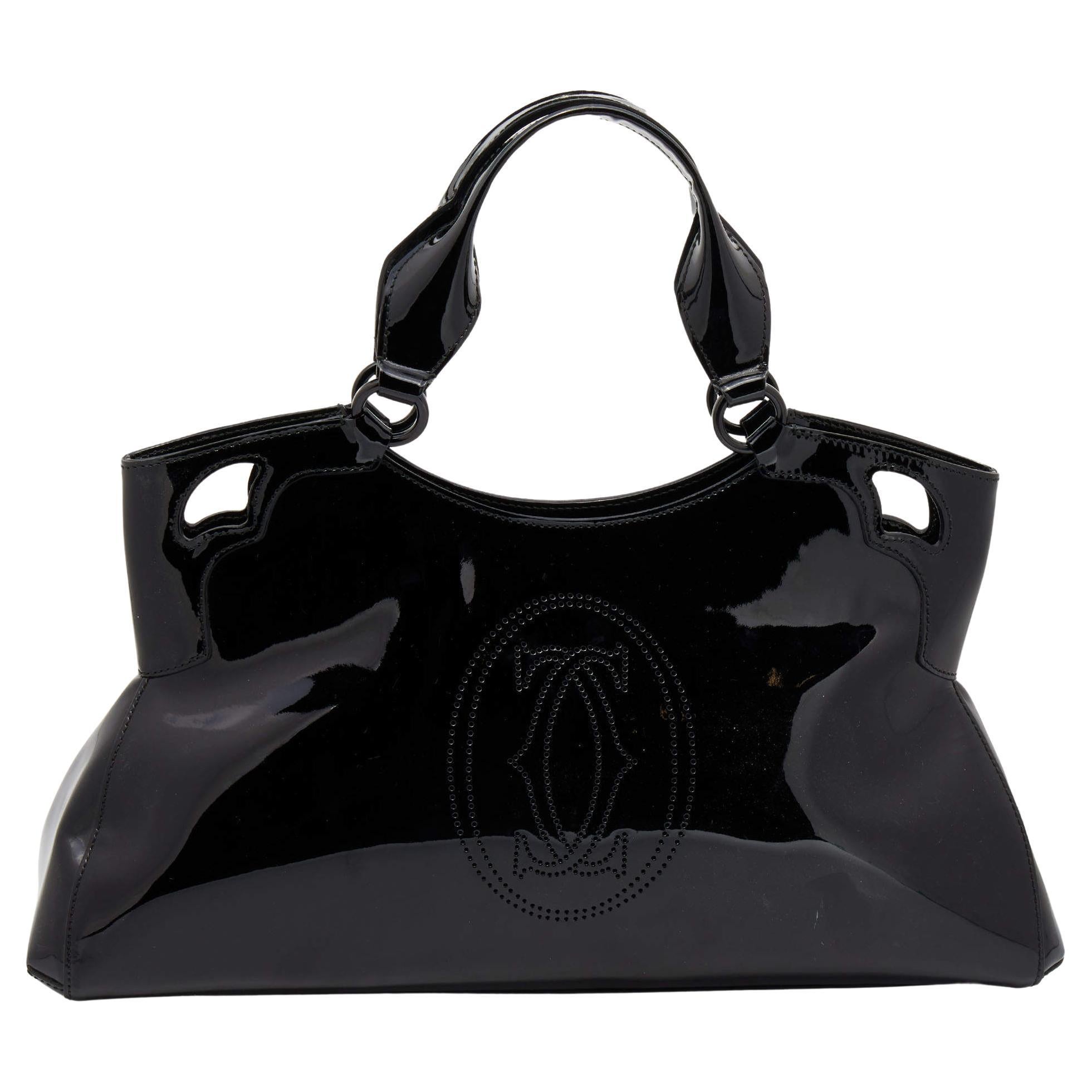 Cartier Vintage Burgundy Bucket Style Bag. at 1stDibs