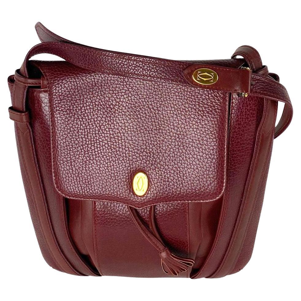 Cartier Signature Burgundy Backpack at 1stDibs | cartier backpack