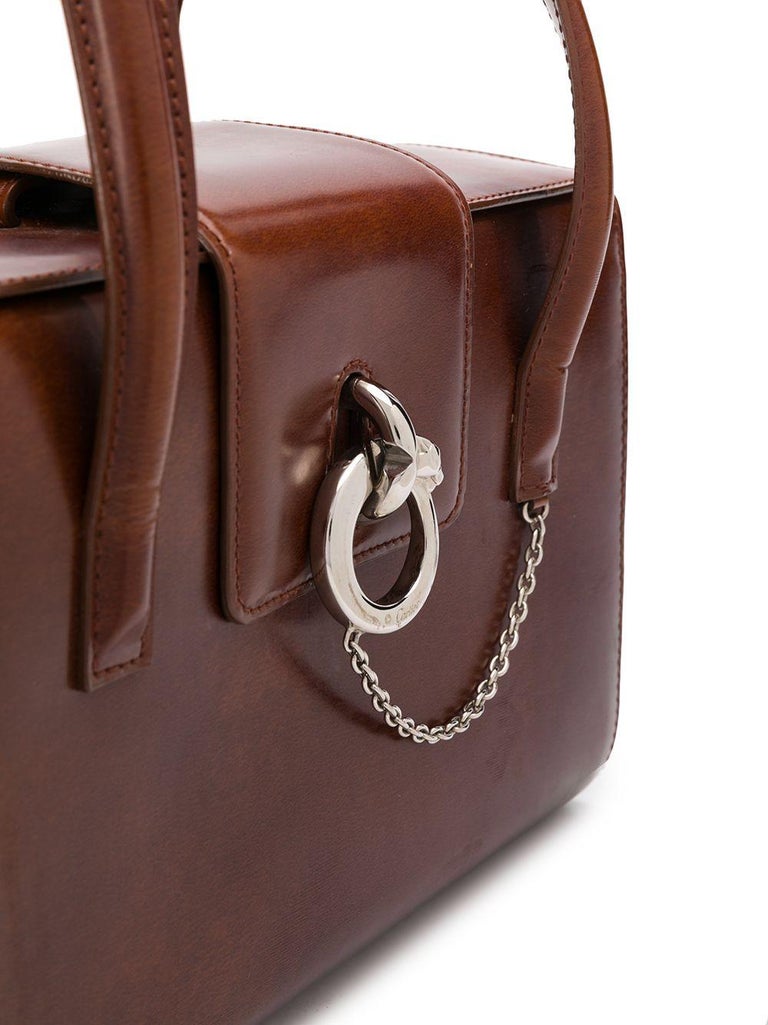 Cartier Bordeaux Panthère Box Bag at 1stDibs | cartier panthere bag ...