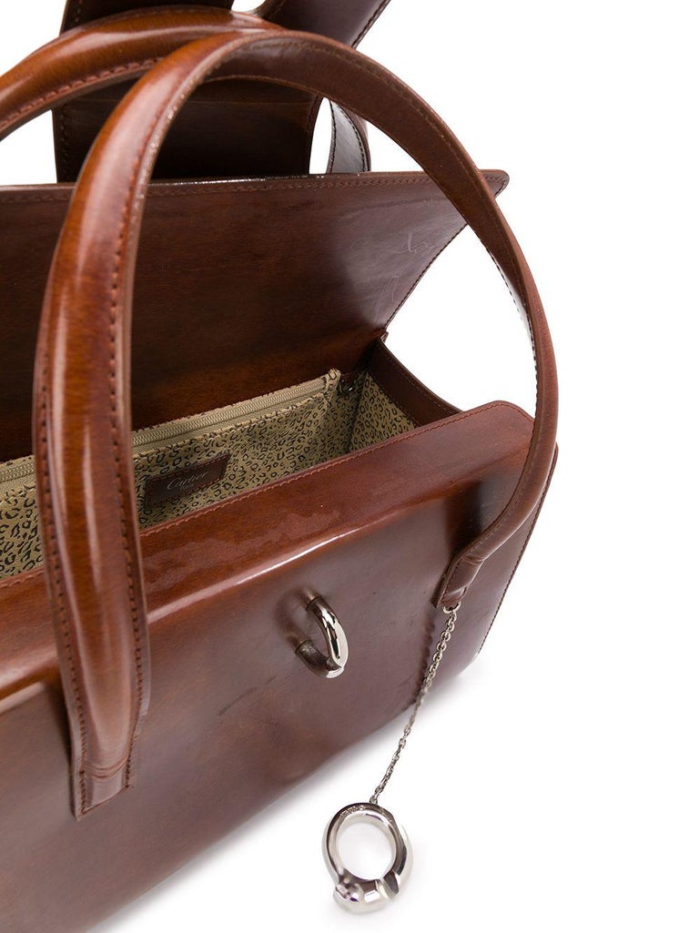 Cartier Bordeaux Panthère Box Bag at 1stDibs | cartier panthere bag ...