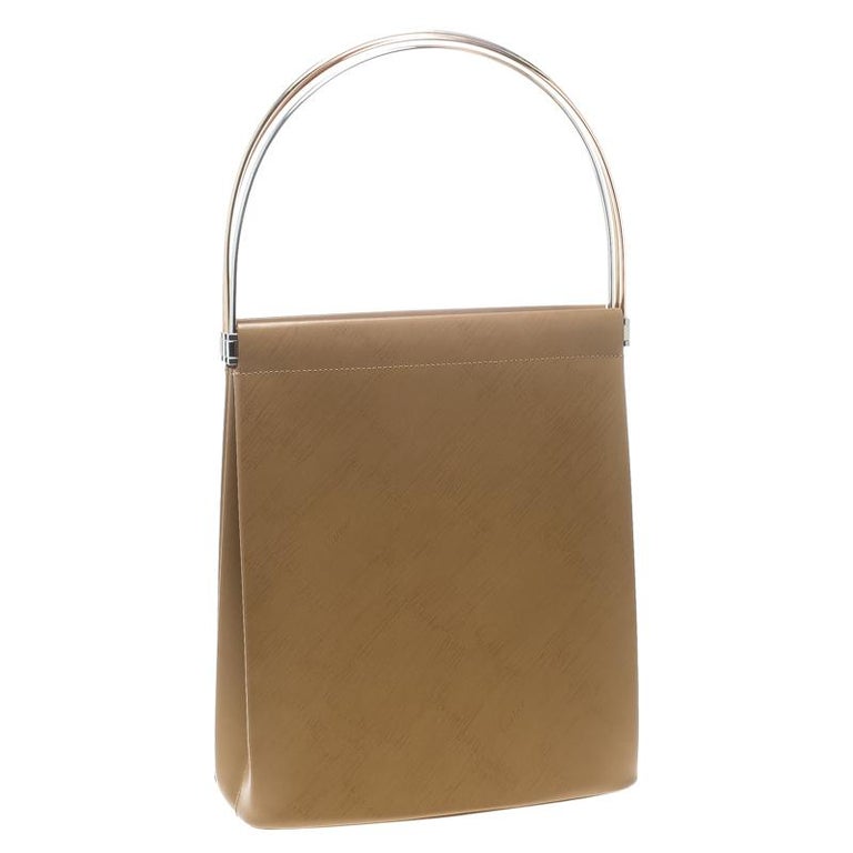 Cartier Brown Leather Trinity Bag at 1stDibs | cartier trinity bag