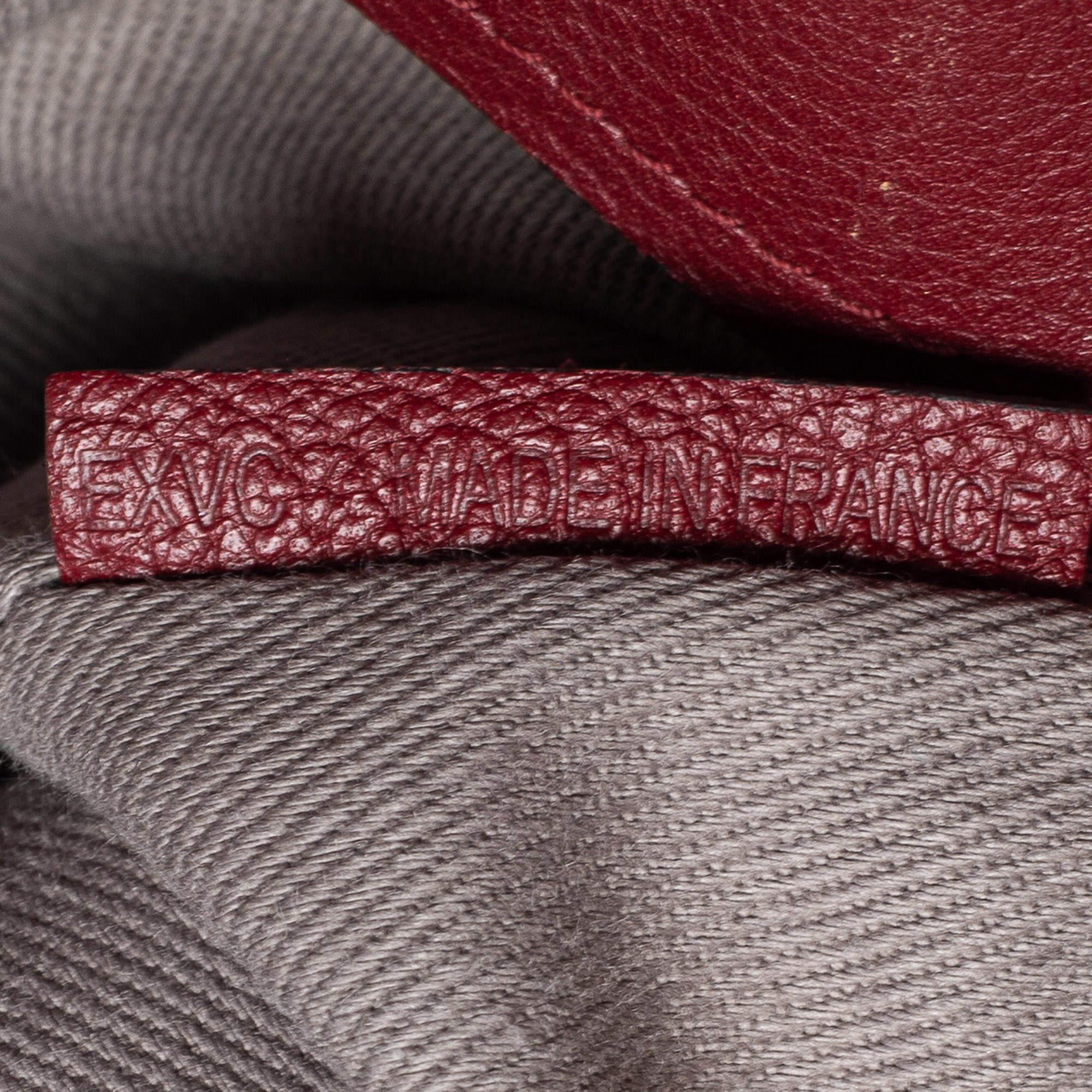 Cartier Burgundy Leather C de Cartier Satchel at 1stDibs | burgundy ...