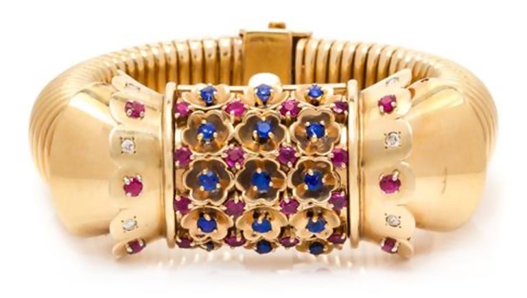 Cartier by John Rubel Ladies Rose Gold Diamond Surprise Wristwatch at ...