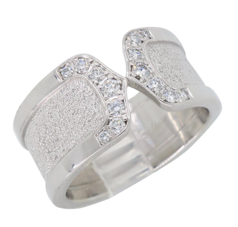 Cartier C De Cartier Logo Ring at 1stDibs