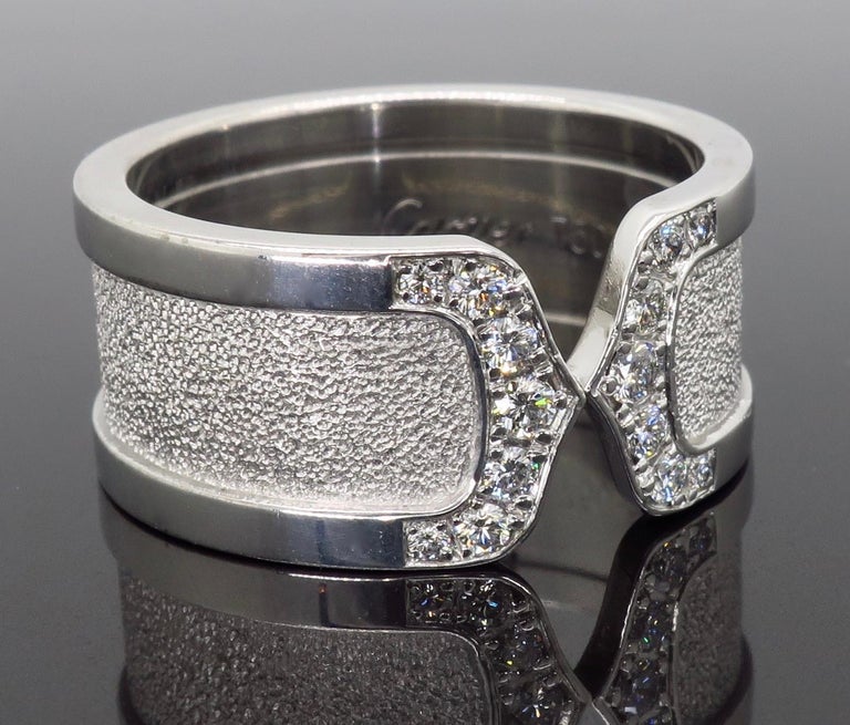 Cartier C De Cartier Logo Ring at 1stDibs