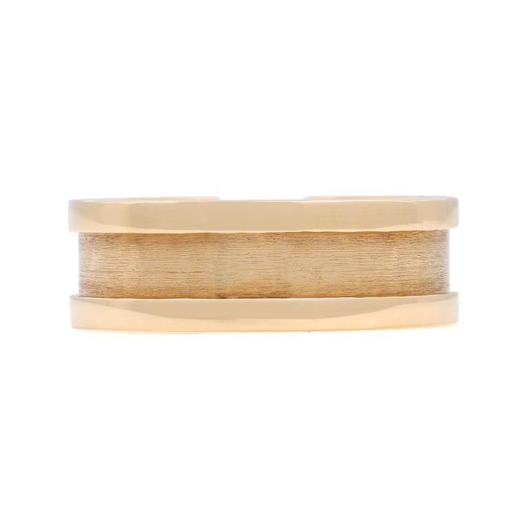 Cartier C De Cartier Open Ring 18K Yellow Gold US 6 For Sale at 1stDibs