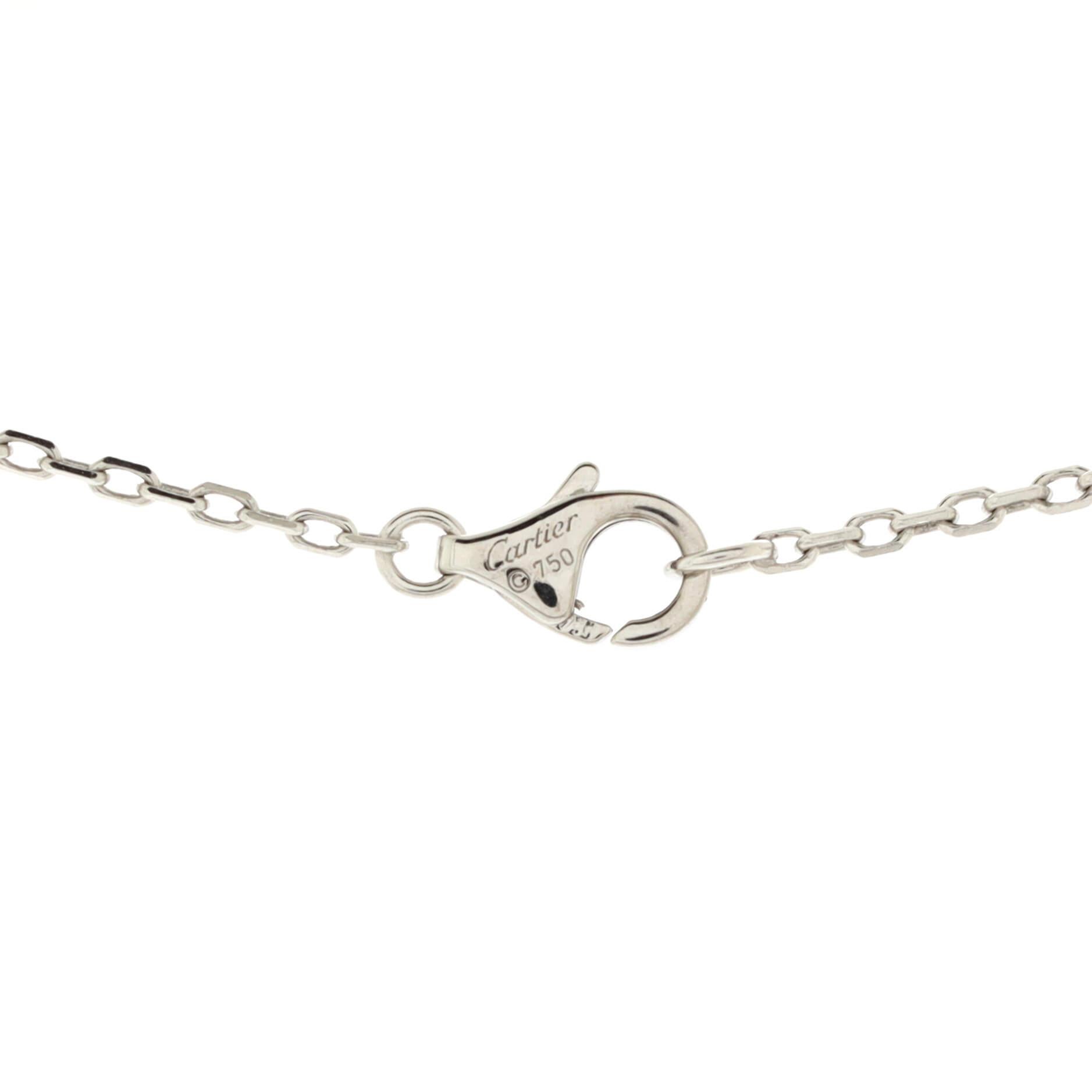 Cartier C Heart de Cartier Pendant Necklace 18K White Gold with ...