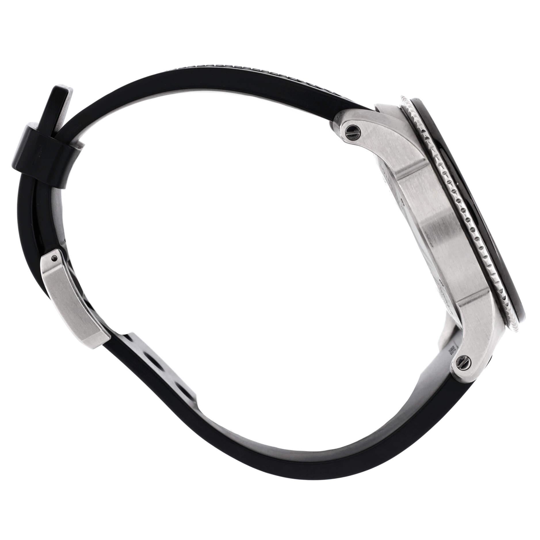 Cartier Calibre de Cartier Automatic Watch Stainless Steel and Rubber ...